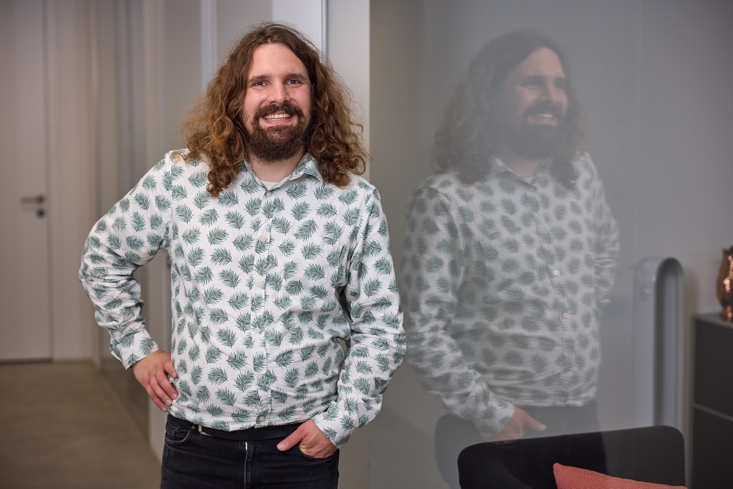 Projektleiter Matthias Amman an der Zebi kennenlernenReformierte ...